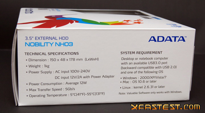 [XF] 威剛 ADATA NH03-USB3.0 3.5吋 外接式硬碟-ADATA,ADATA,NH03,ADATA,NH03,威剛