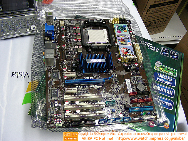 ASUSTeK 製 nV 晶片組 M4N78-PRO 發售開始-ASUSTeK,ASUSTeK,ASUSTeK