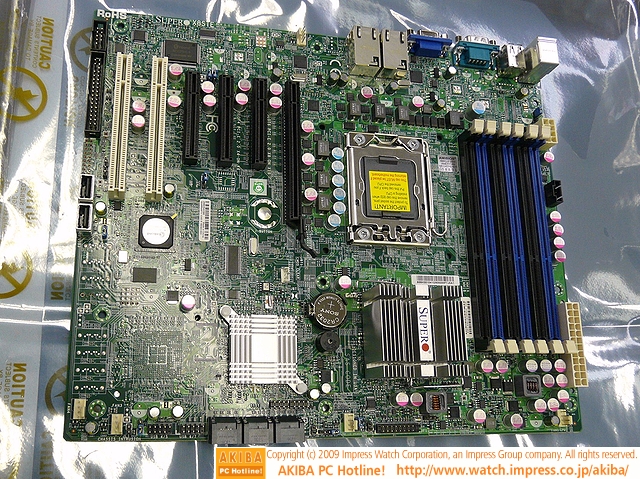 Supermicro 製 X58 內建 G200 顯示 X8STE-Supermicro,Supermicro