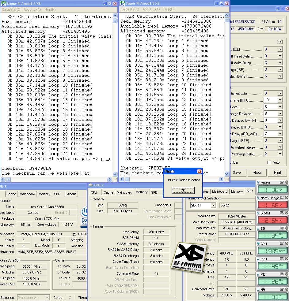 威剛 ADATA DDR2-1200+ 1GBX2-1200,1200,1200