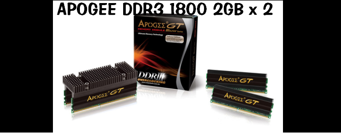 [XF-鳴戶] 華東承啟 APOGEE DDR3 1800 2GB x 2-1800,1800,1800